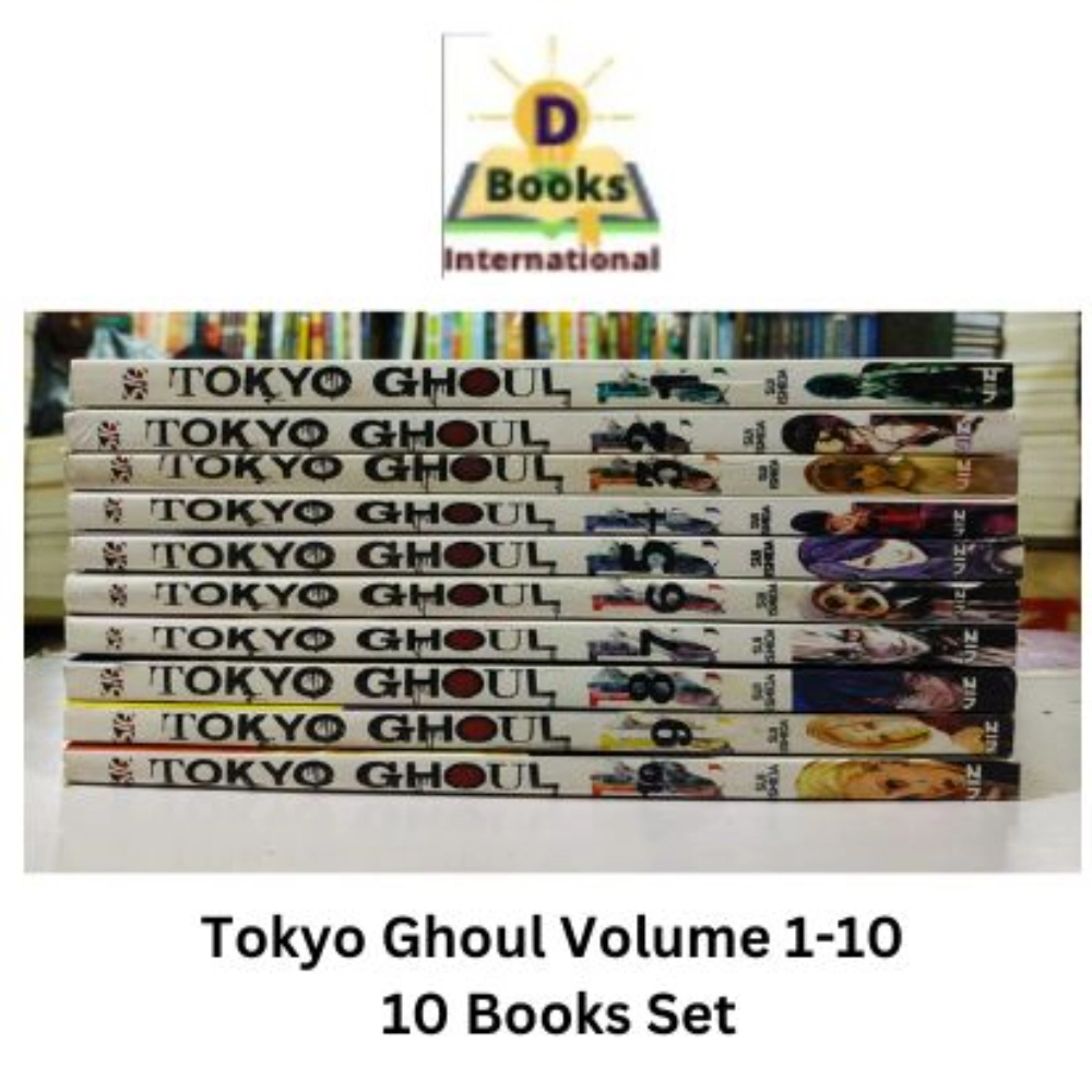 Tokyo Ghoul Volume 1-10 (10 Books Set)
