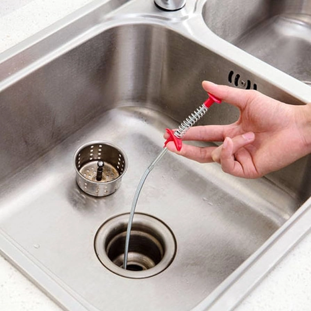 Drain Snake Spring Pipe Dredging Tool Dredge Unblocker Drain Clog Tool ...
