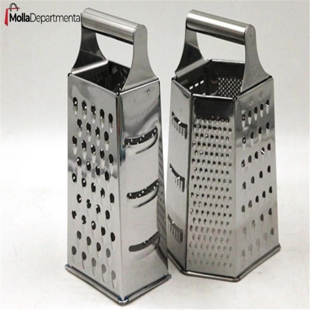 stainless steel box tapered grated 4 sided fruit grater