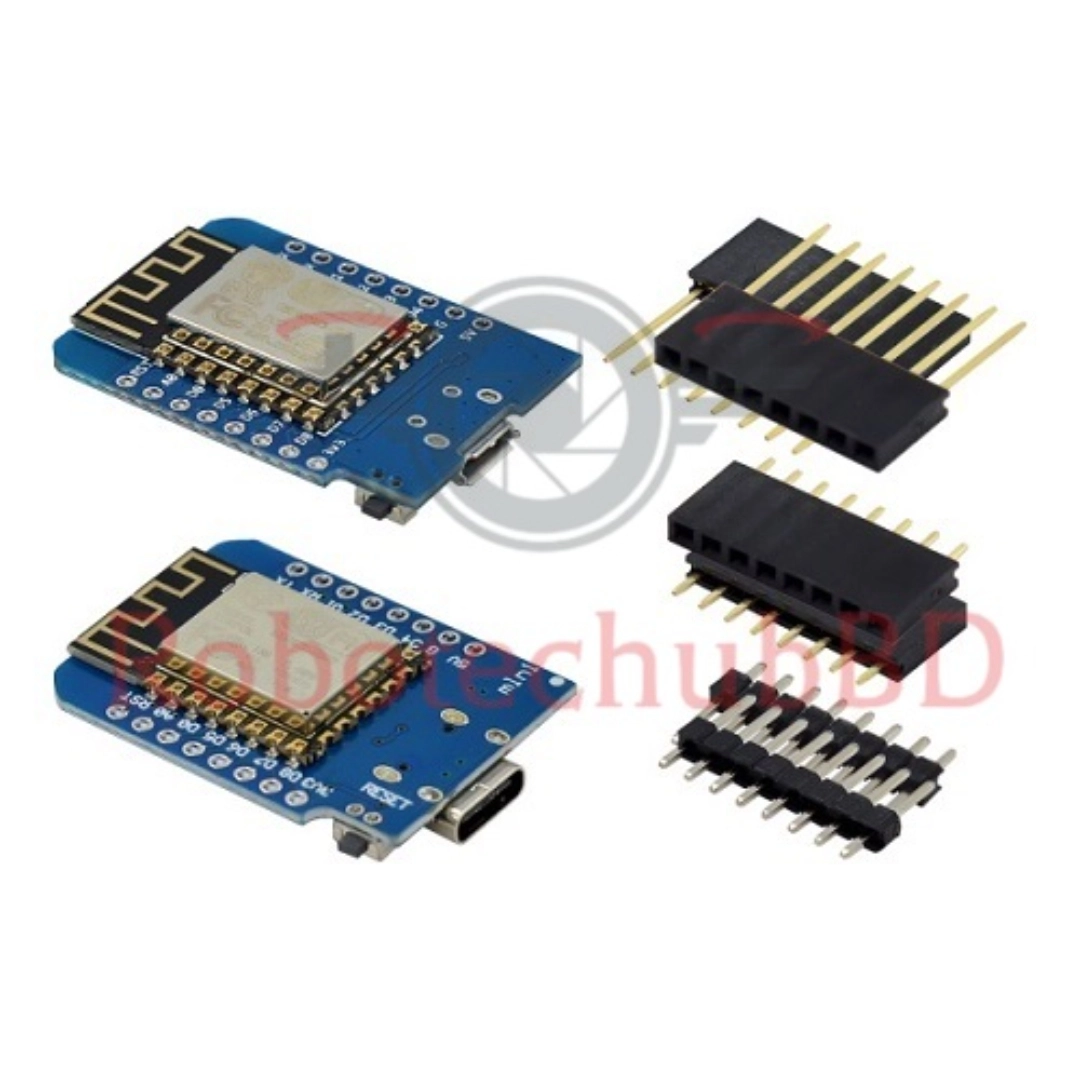 ESP8266 D1 Mini Wi-Fi Development Board | Type-C & Micro USB | NodeMCU ...
