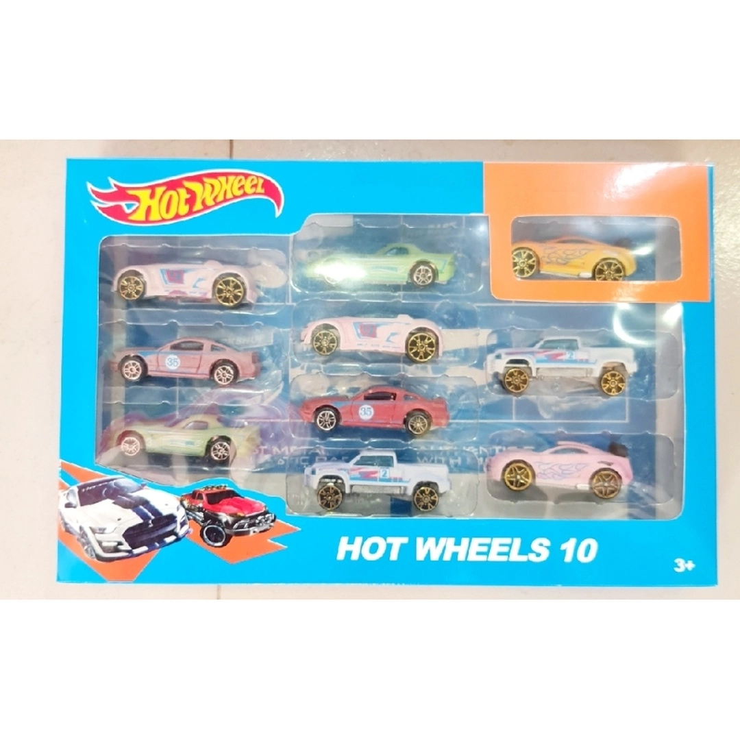New Model Hot Wheels 10 Piece Car Set The Color Changes When Immersed ...