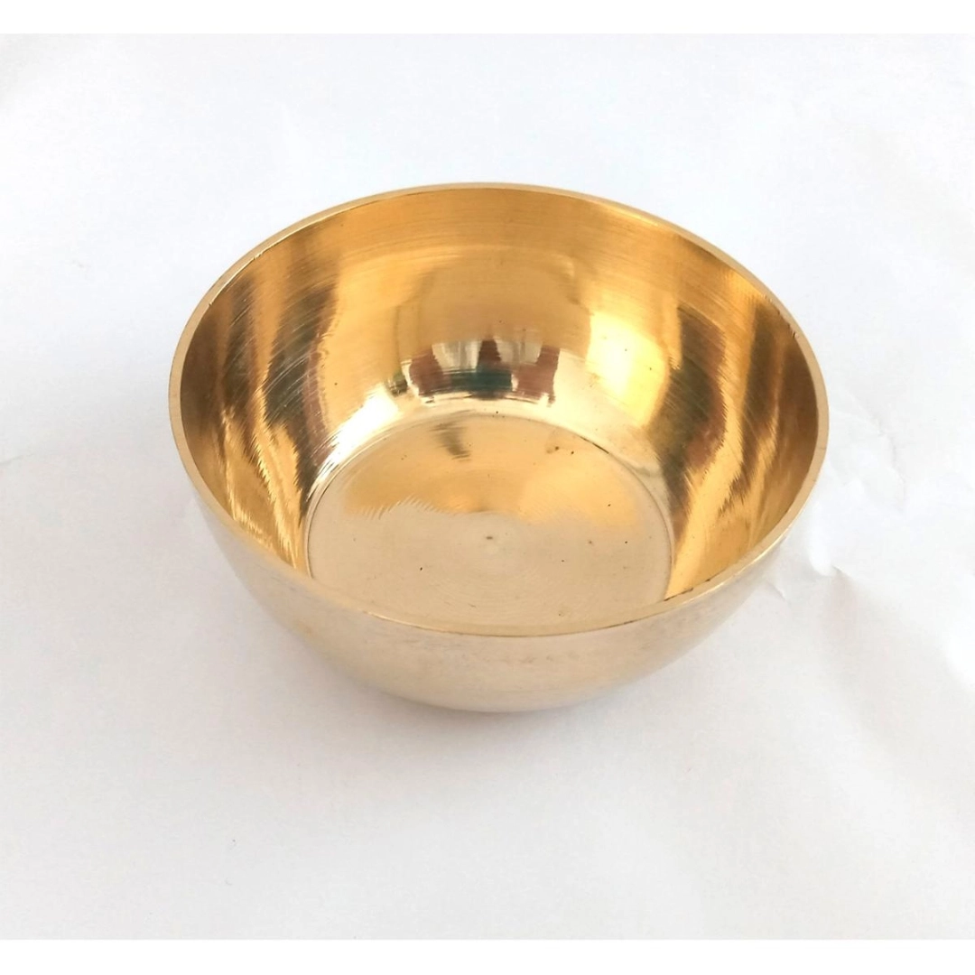 Pital Bati Brass Metal Bowl