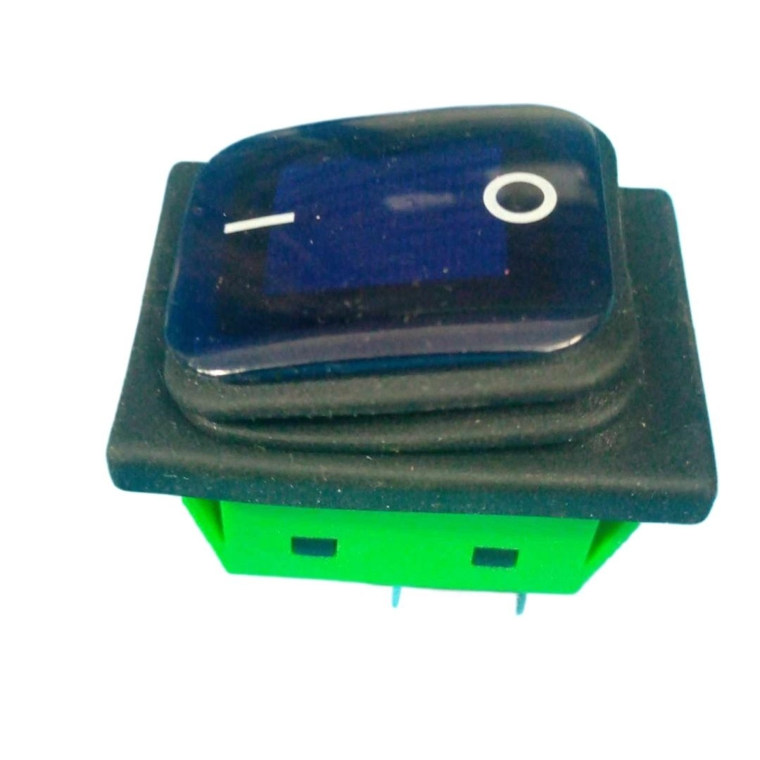 BLUE Waterproof KCD4 Rocker Switch 30A 250V 4 Pin 30A Switch On Off 2 ...