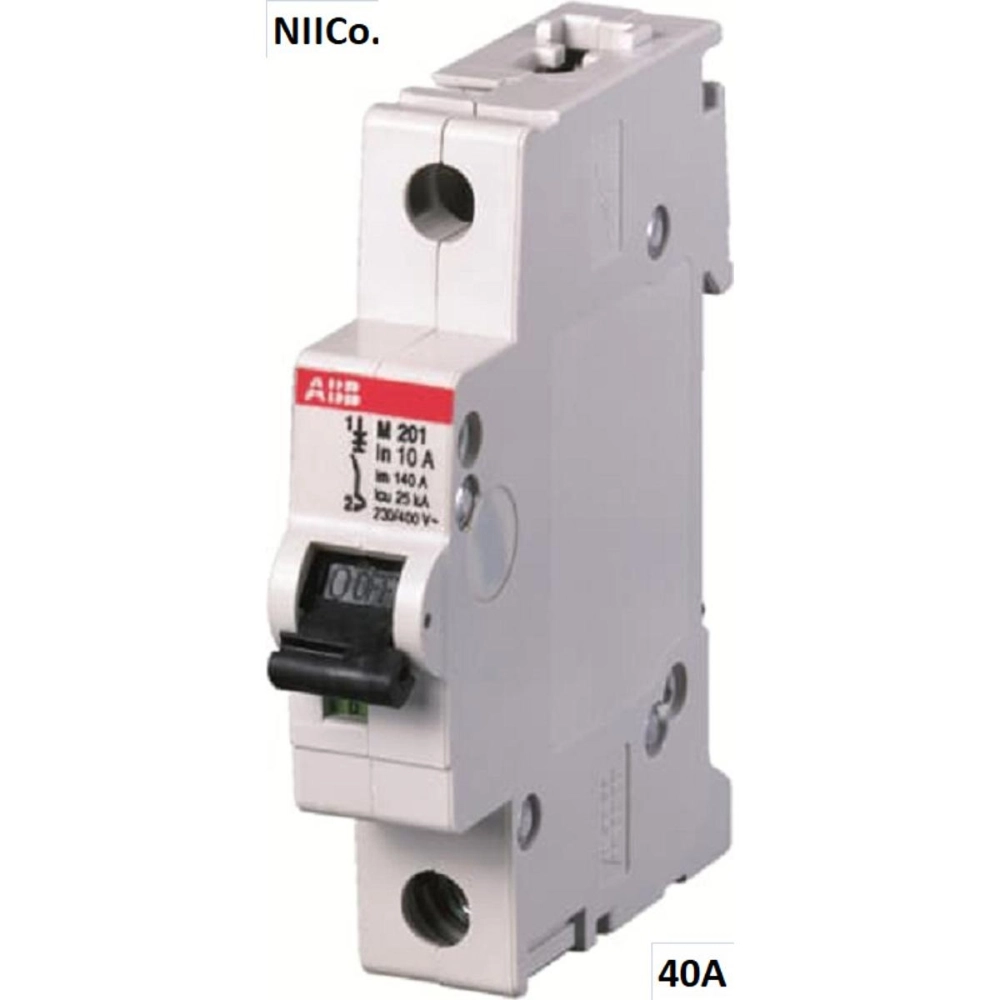 Abb Circuit Breaker Heavy Duty-Mcb-Single Pole 40A