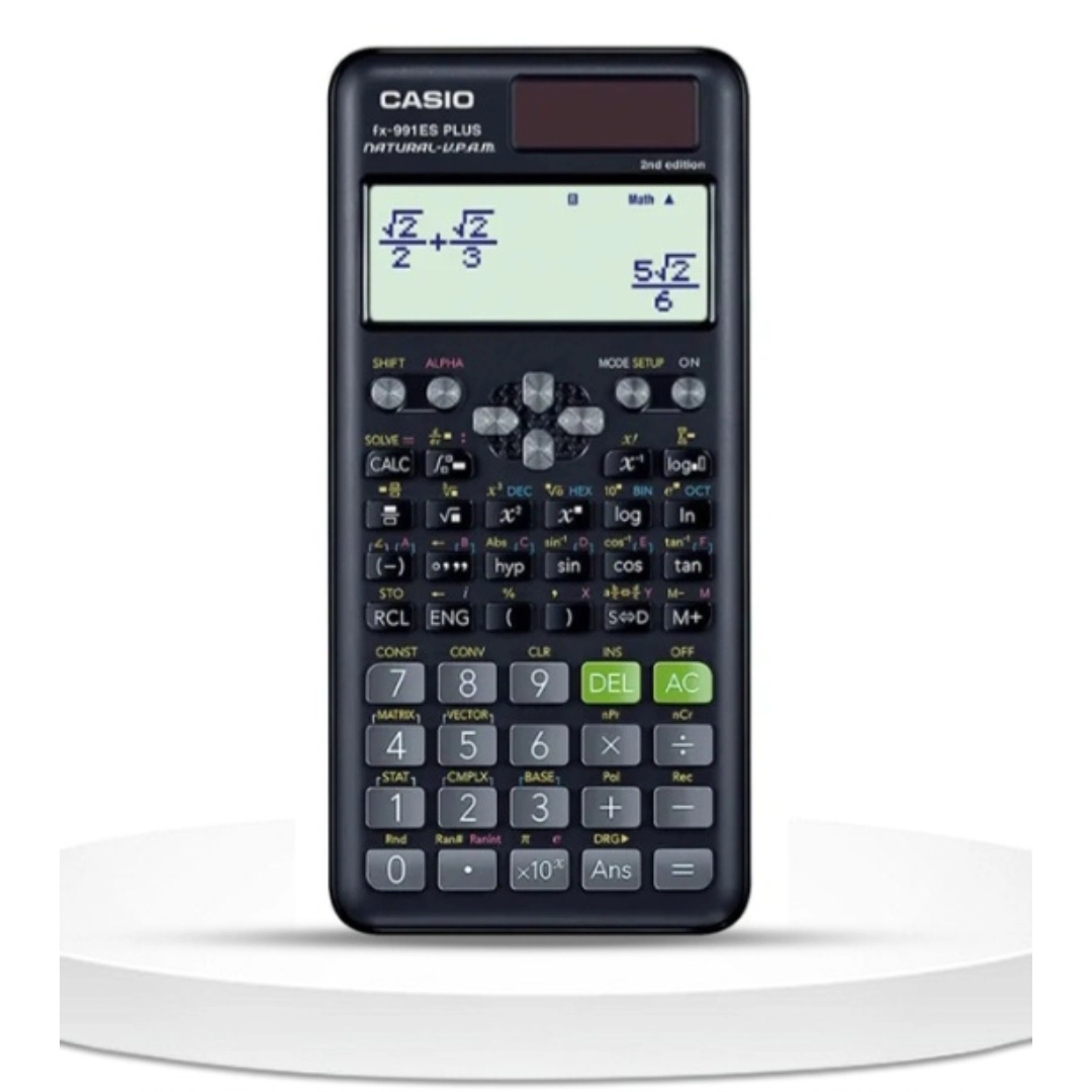 FX-991ES PLUS-2 Scientific Calculator - Battery Powered-Black For ...