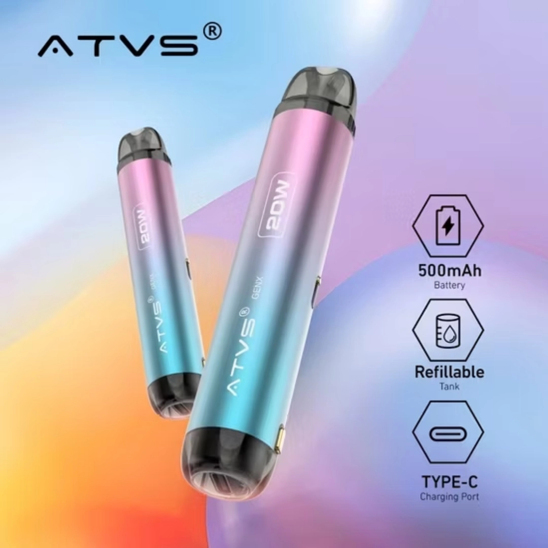 Atvs Genx 2ml Pod System Vape Device 500mAh Battery