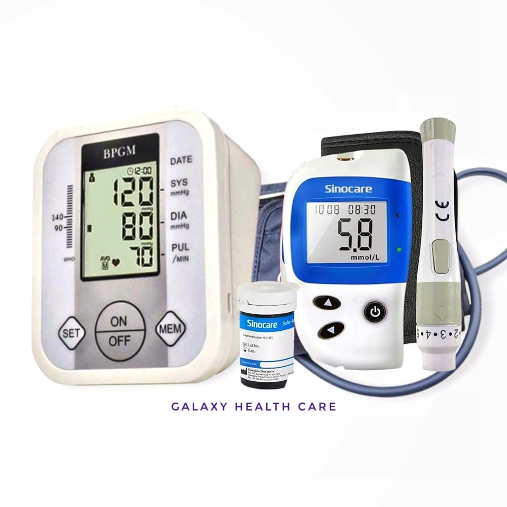 Fully Automatic Upper arm Digital Blood Pressure Monitor with ...