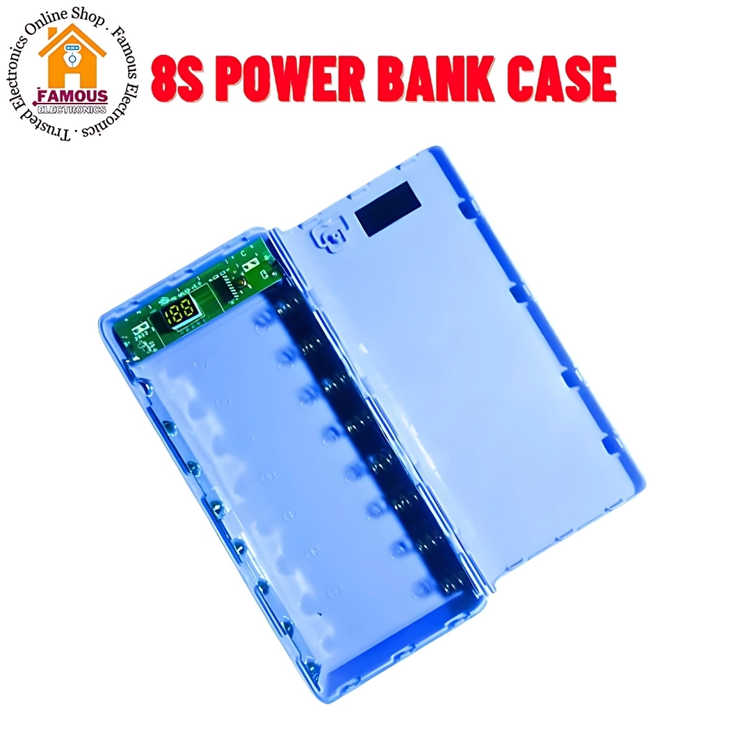 Indispensable - Power Bank Case 20000 mAh Rechargeable Batteries 8 Li ...