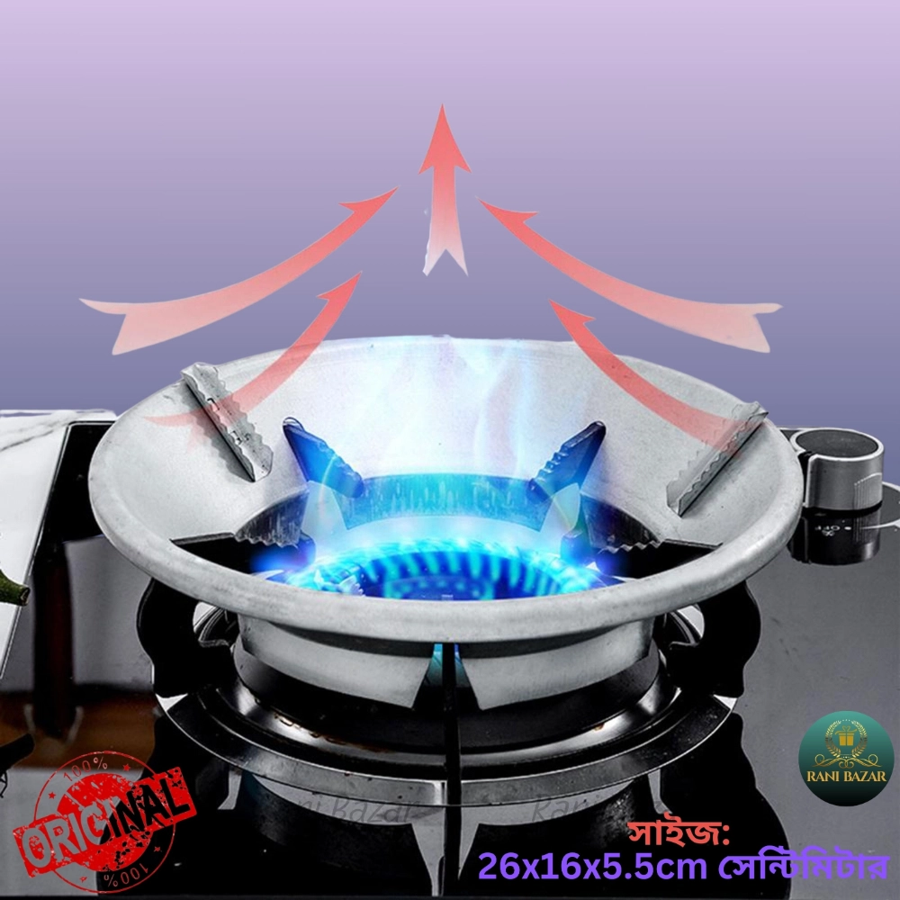 Universal 8-Hole Energy Saving Gas Stove Cover: Windproof Disk with ...