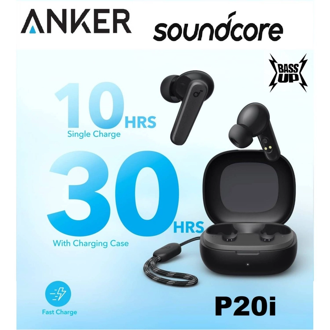 Anker Soundcore P20i True Wireless Earbuds - Black