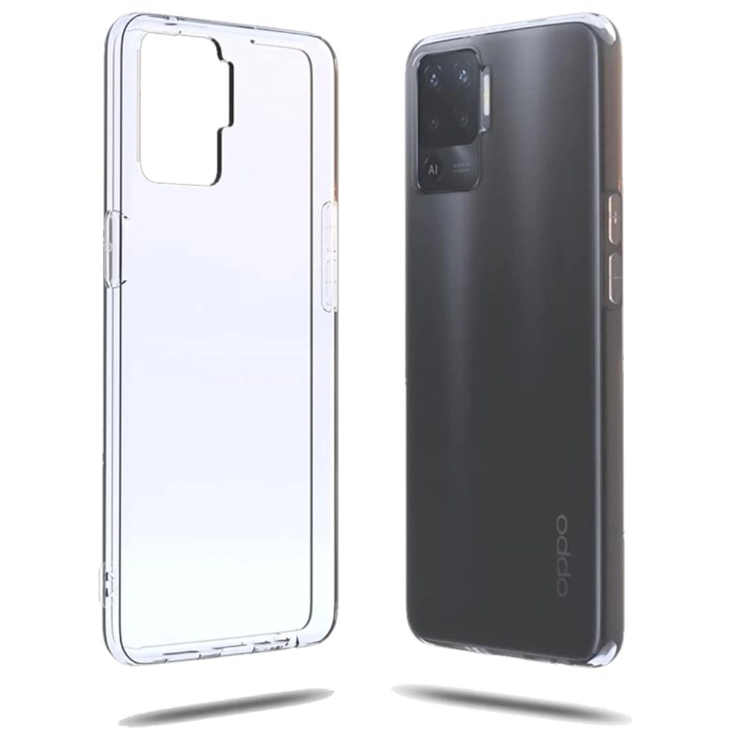 OPPO F19 PRO Flexible Clear Transparent Soft TPU Back Case Cover