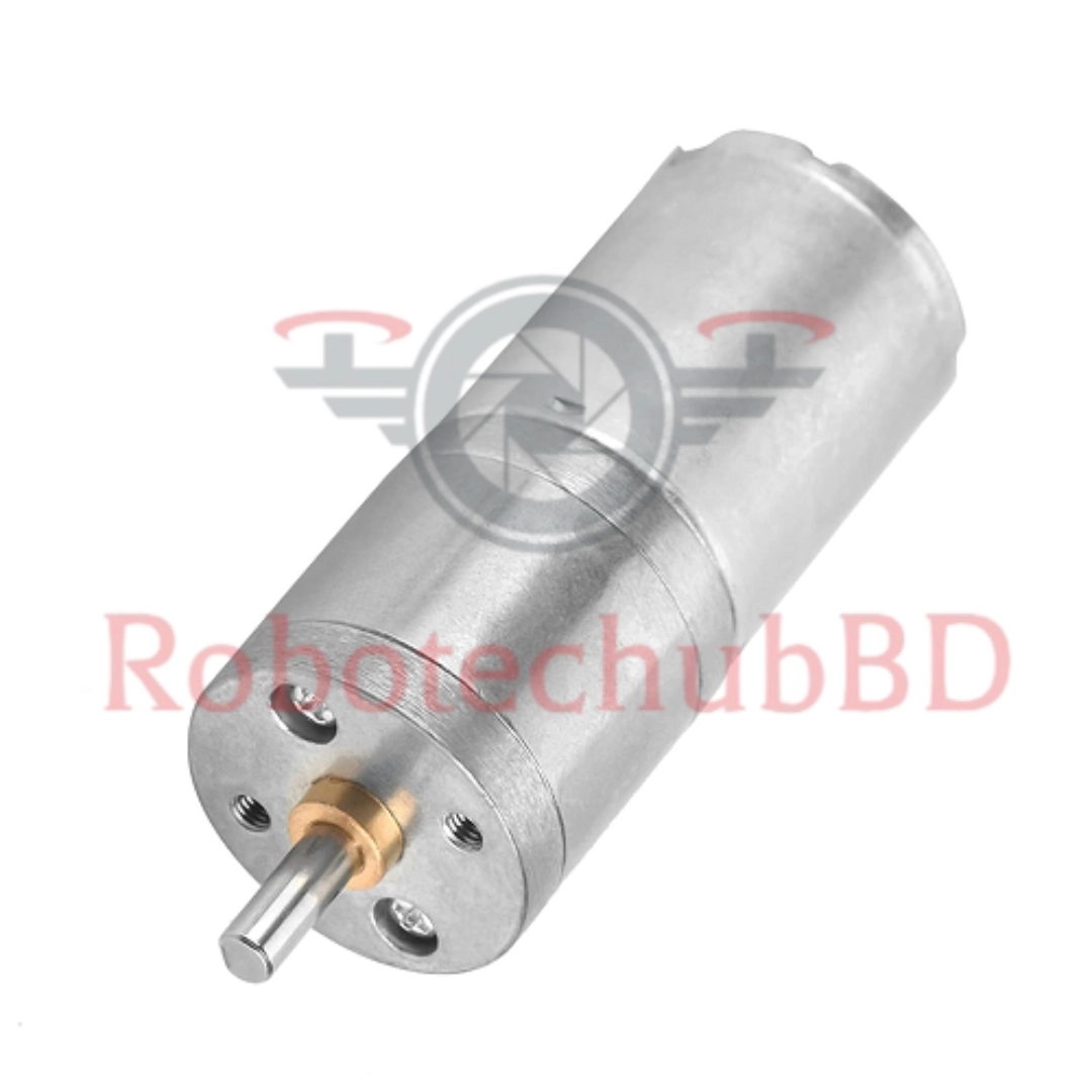 25GA370 12V Metal Gear Motor | 300RPM / 500RPM / 600RPM High Torque DC ...