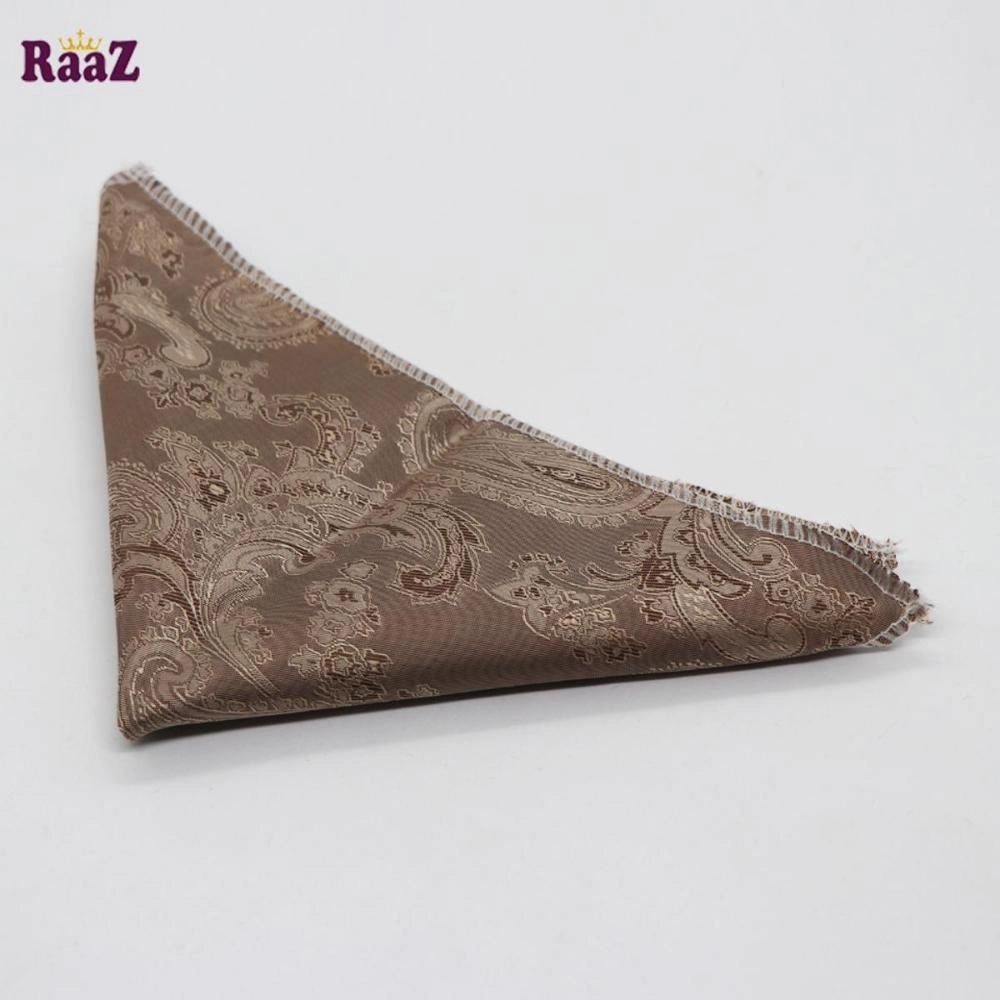 Men Luxury Polyester Yarn Handkerchief Paisley Suit