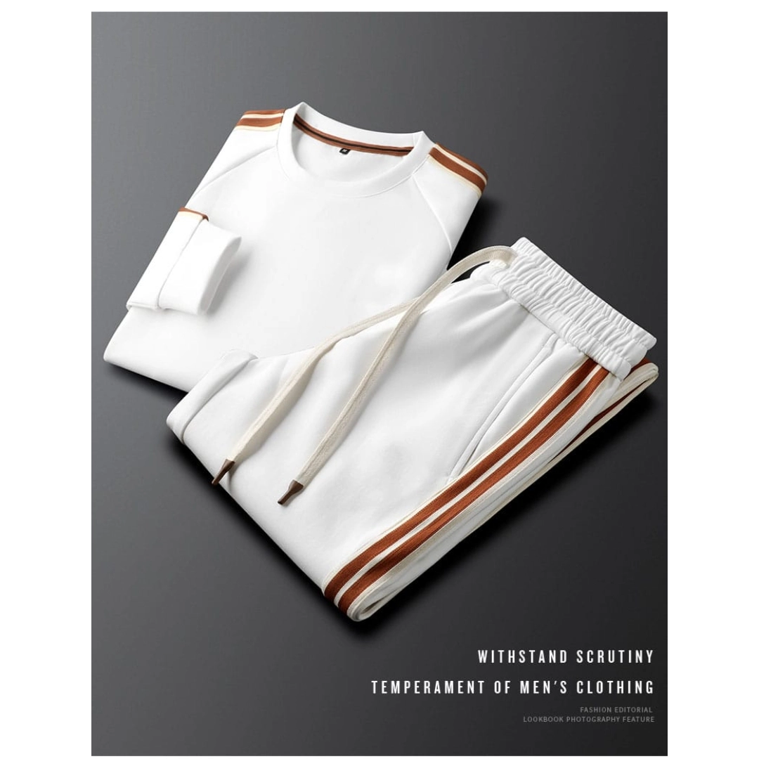 New Winter Fashion Full Sleeves T-Shirt & Full Trouser Combo (Set) For Men