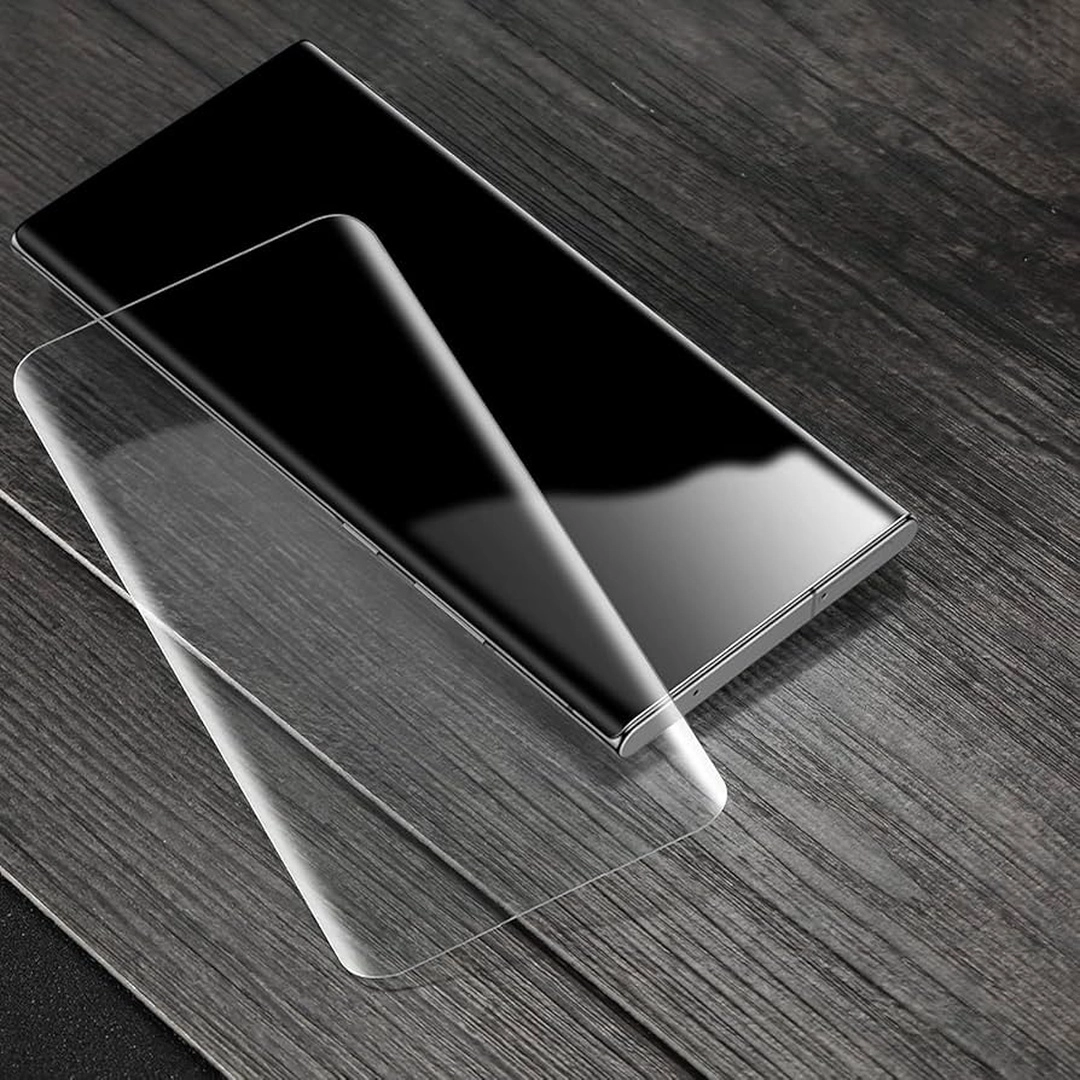 For Huawei P50 Pro Full HD Curved Edge Liquid UV Tempered Glass Screen ...