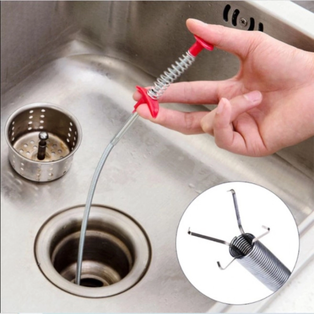 Drain clog remover, Drain snake cleaner stick Remover Cleaning Tools ...