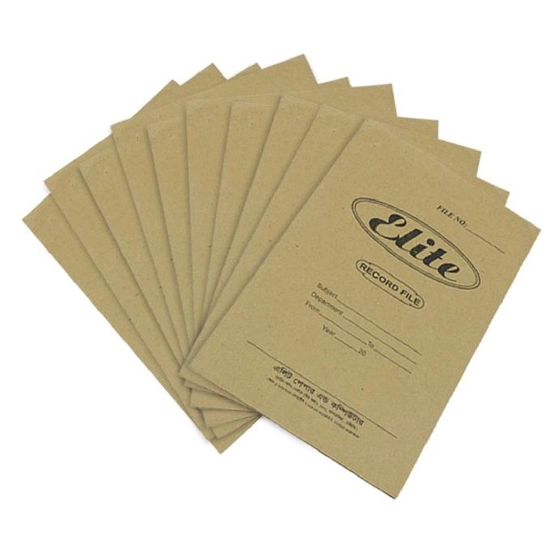 Paper Record File - 10 Pcs - Burly Wood