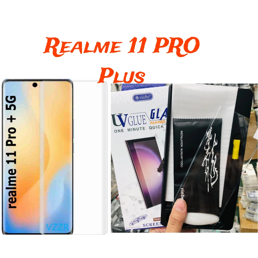 Uv Tempered Glass/Screen Guard/Screen Protector Compatible For Realme ...