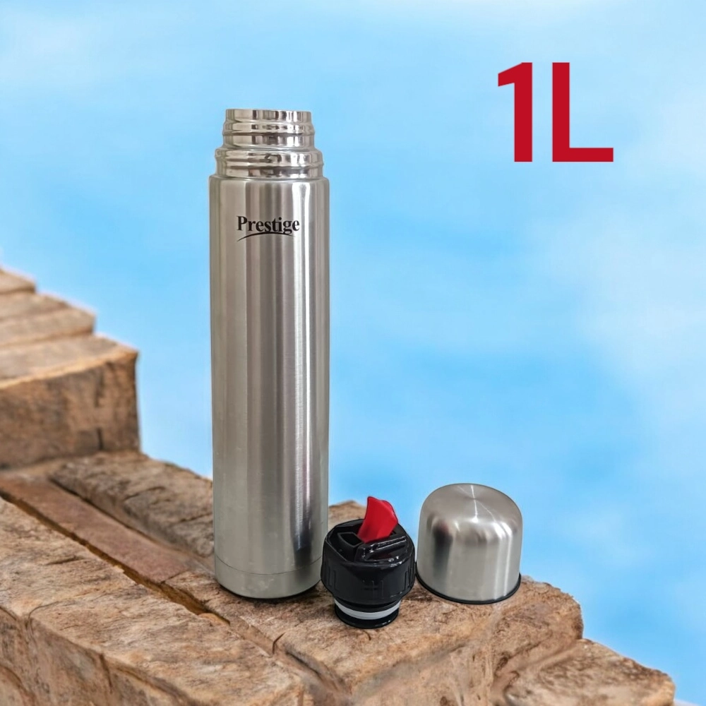 Prestige 1000ml Flask - Stylish Stainless Steel Design with Leak-Proof ...