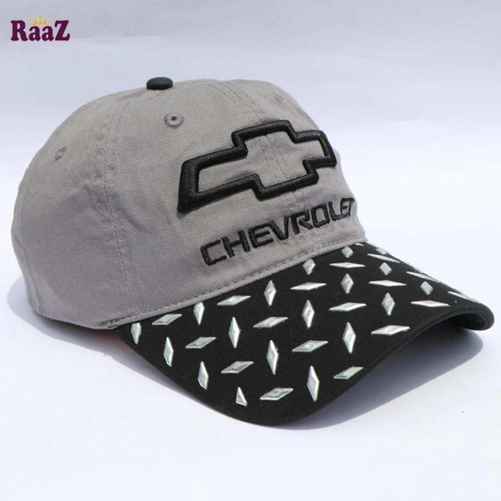 Export Cap For Men - Black and Silver