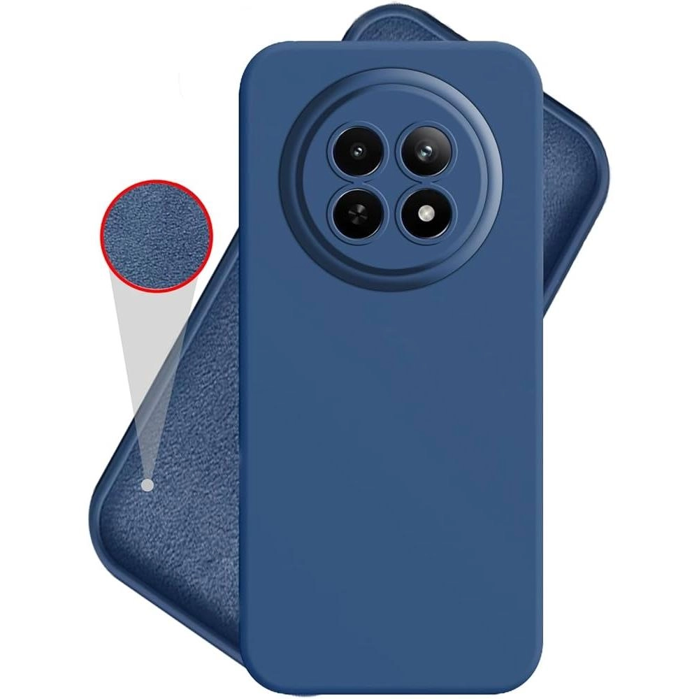 For Realme 12 5g Liquid Silicone Macaron Candy Color TPU Falling and ...