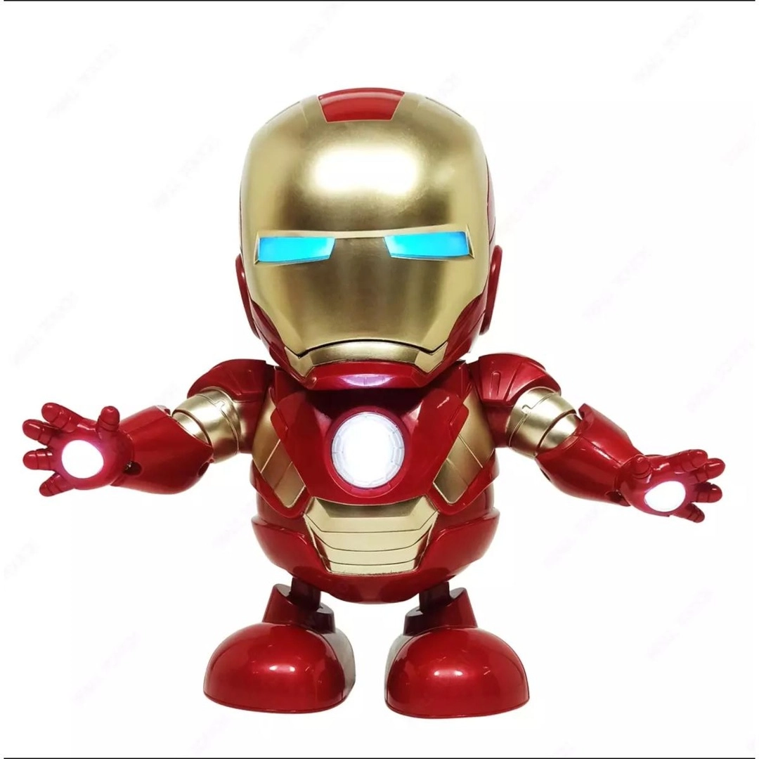 Iron Man-Dance Hero Super Hero Avengers Iron Man Dancing Robot Toy With ...