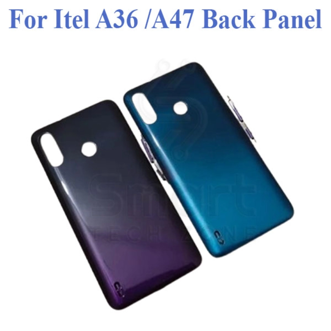 Itel A36/A47 Back Panel/Backshell/ Casing + Without Camera Lens + Side ...