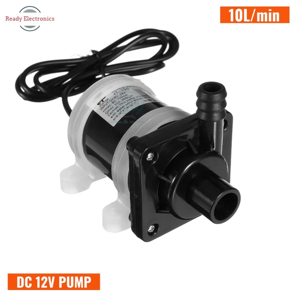 DC 12V Solar Powered Water Pump Motor 700L/H Brushless Magnetic Submersible Water Pumps