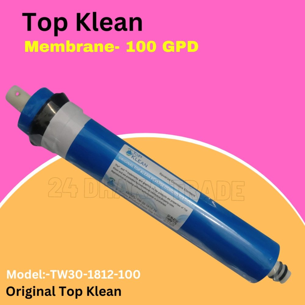 100 GPD RO Membrane for Water Purifier 01 Piece (Top Klean).