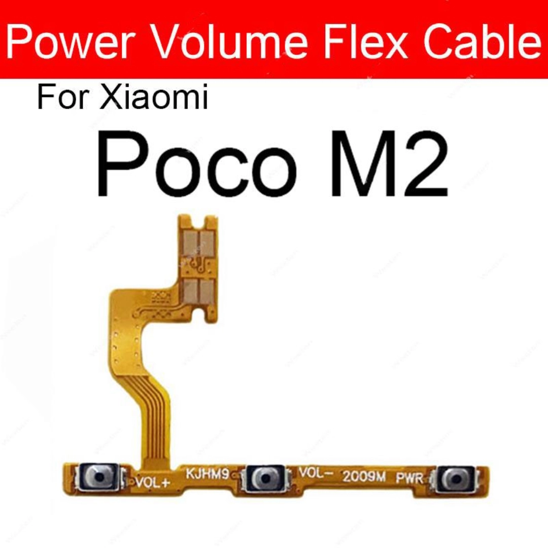 Power Key & Volume Side Button Flex Cable For Xiaomi Xiaomi Poco F1 F2 ...