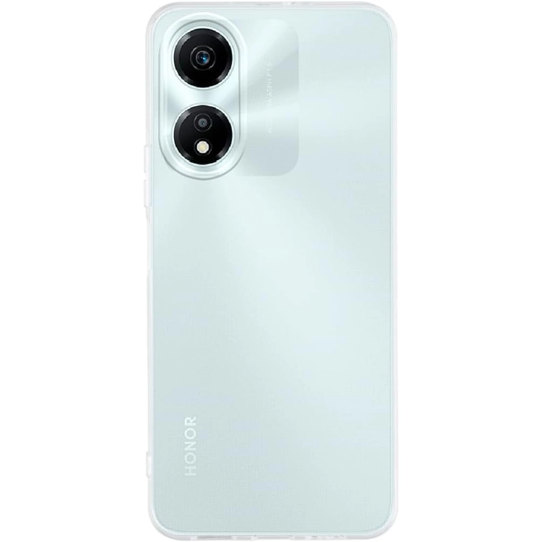 HUAWEI HONOR X5 PLUS Flexible Clear Transparent Soft TPU Back Case Cover