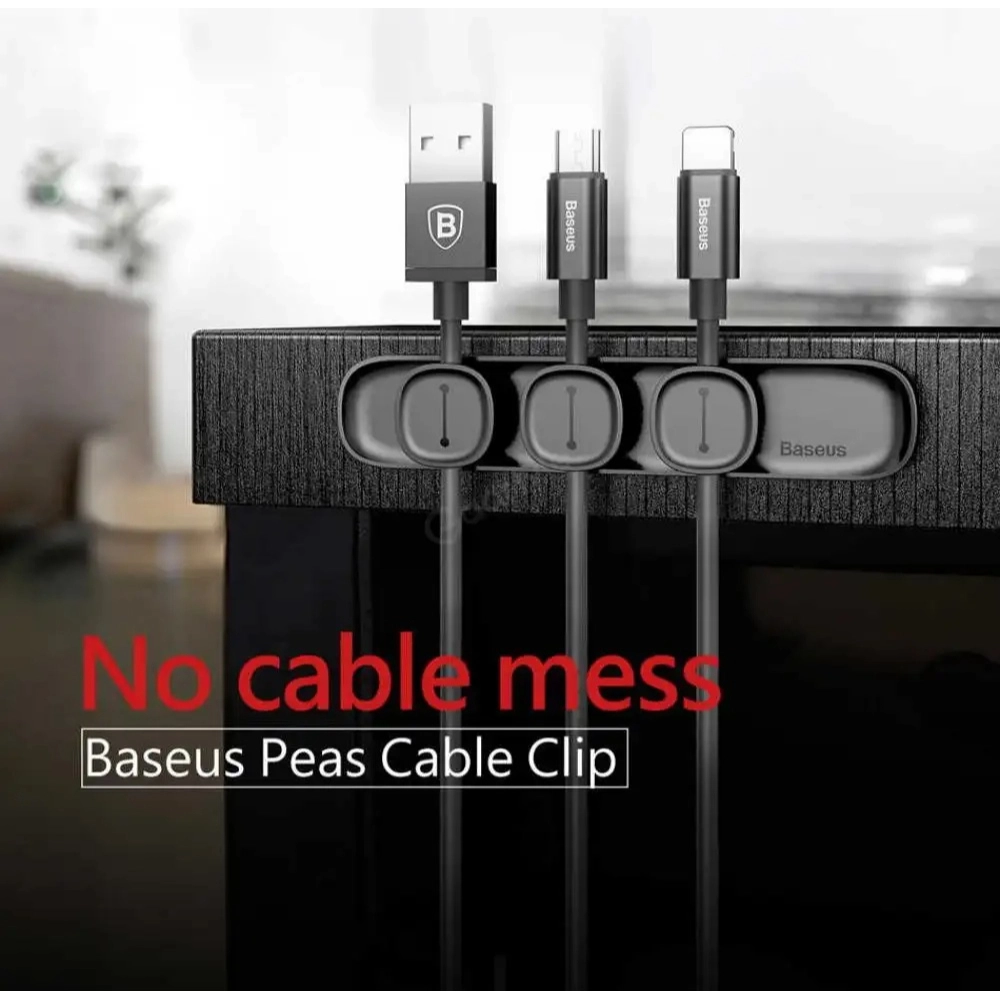 Baseus Cable Organizer Magnetic Cable Management USB Cables Holder ...