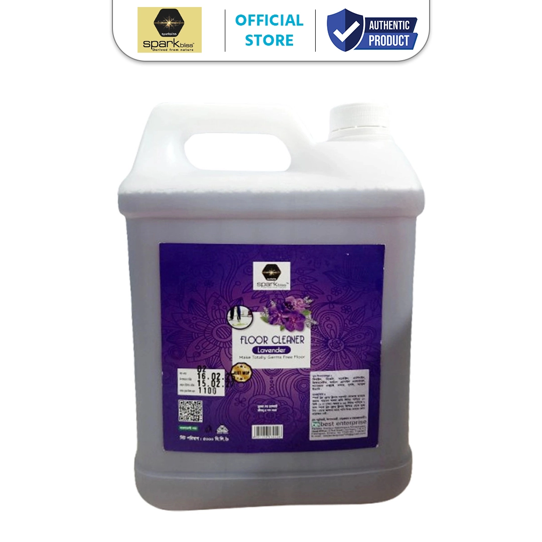 Spark bliss Floor Cleaner Lavender Liquid - 5Ltr
