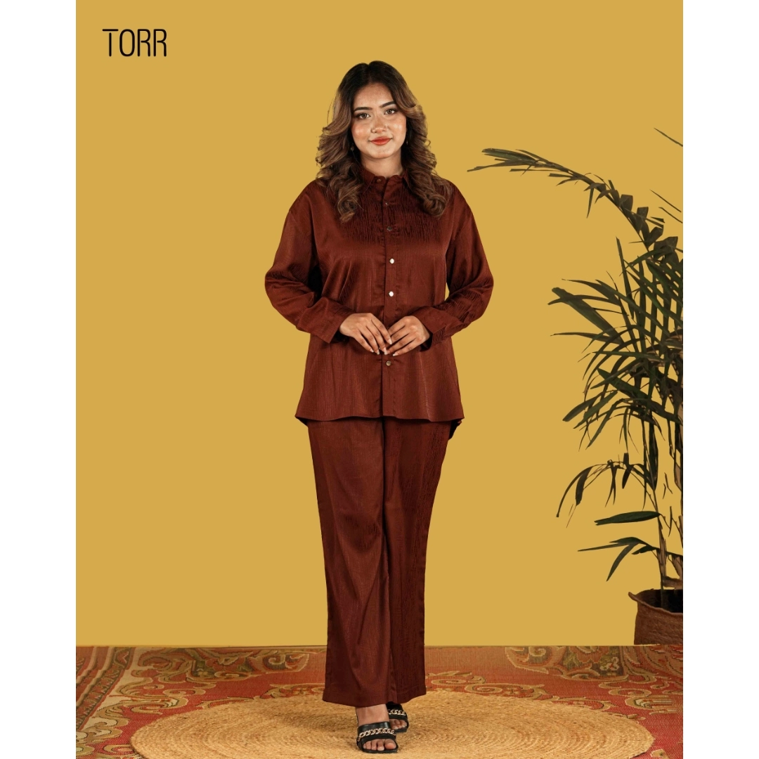 Women's Co-Ord Set | Dark Brown