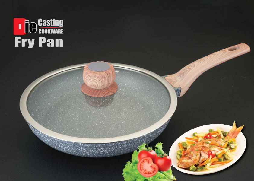 MGC Die Casting Aluminum Induction Bottom Deep Frying Pan Non Stick Pan ...