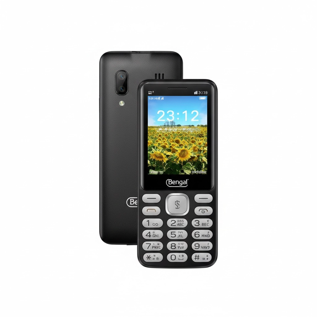 Bengal BG215 Dual Sim Feature Phone 2.4" Big Display 2200 mAh Big ...