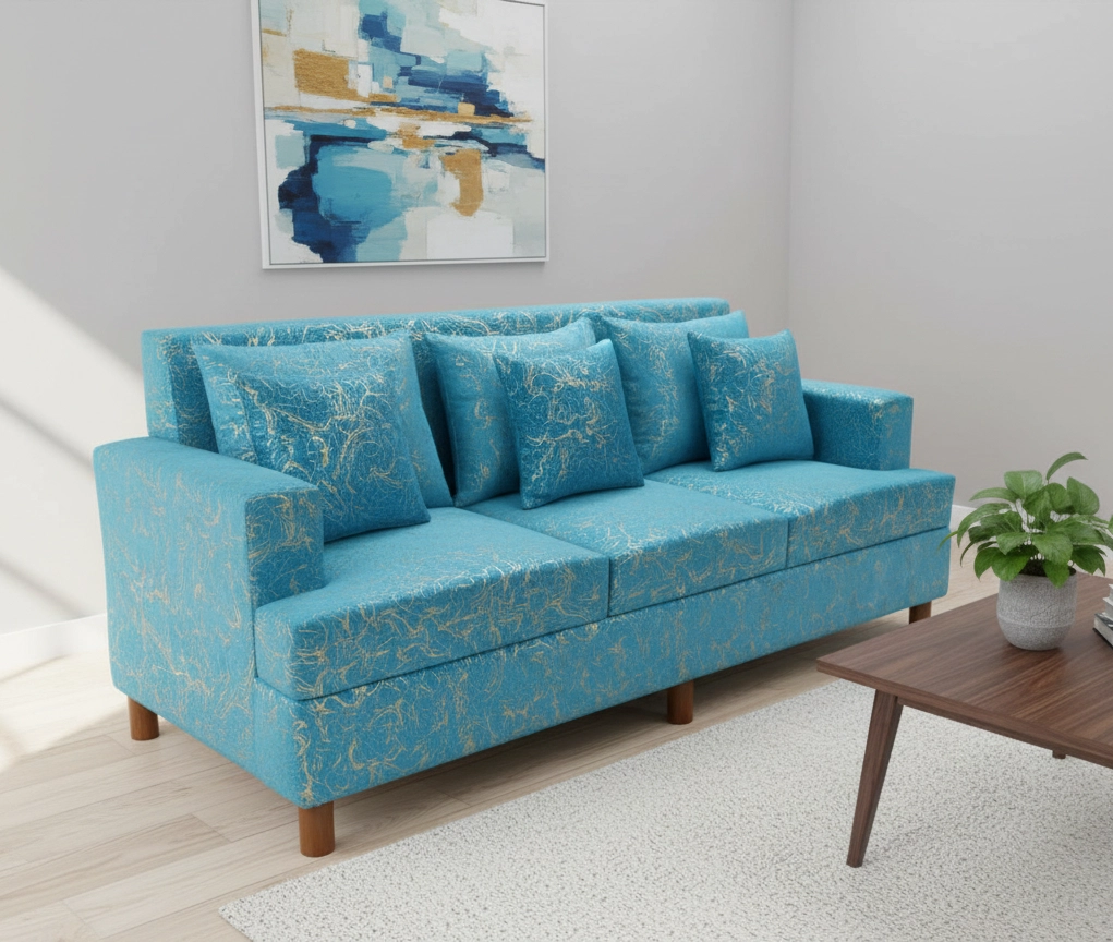 Living Room Sofa। 3 Seater। ZENVO FURNITURE