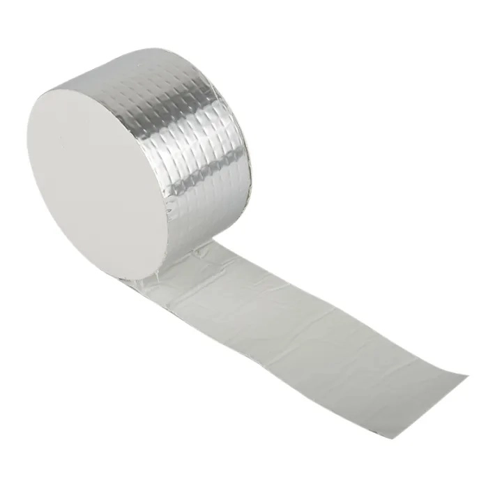 High Temperature Resistance Waterproof Tape Aluminum Foil Thicken Butyl Tape Wall Crack Roof ...