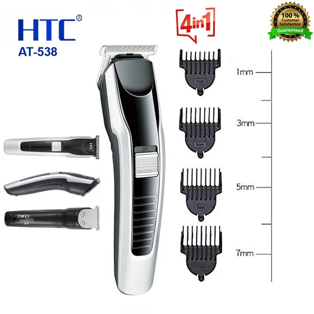 HTC AT 538 Rechargeable Hair and Beard Trimmer for Men
