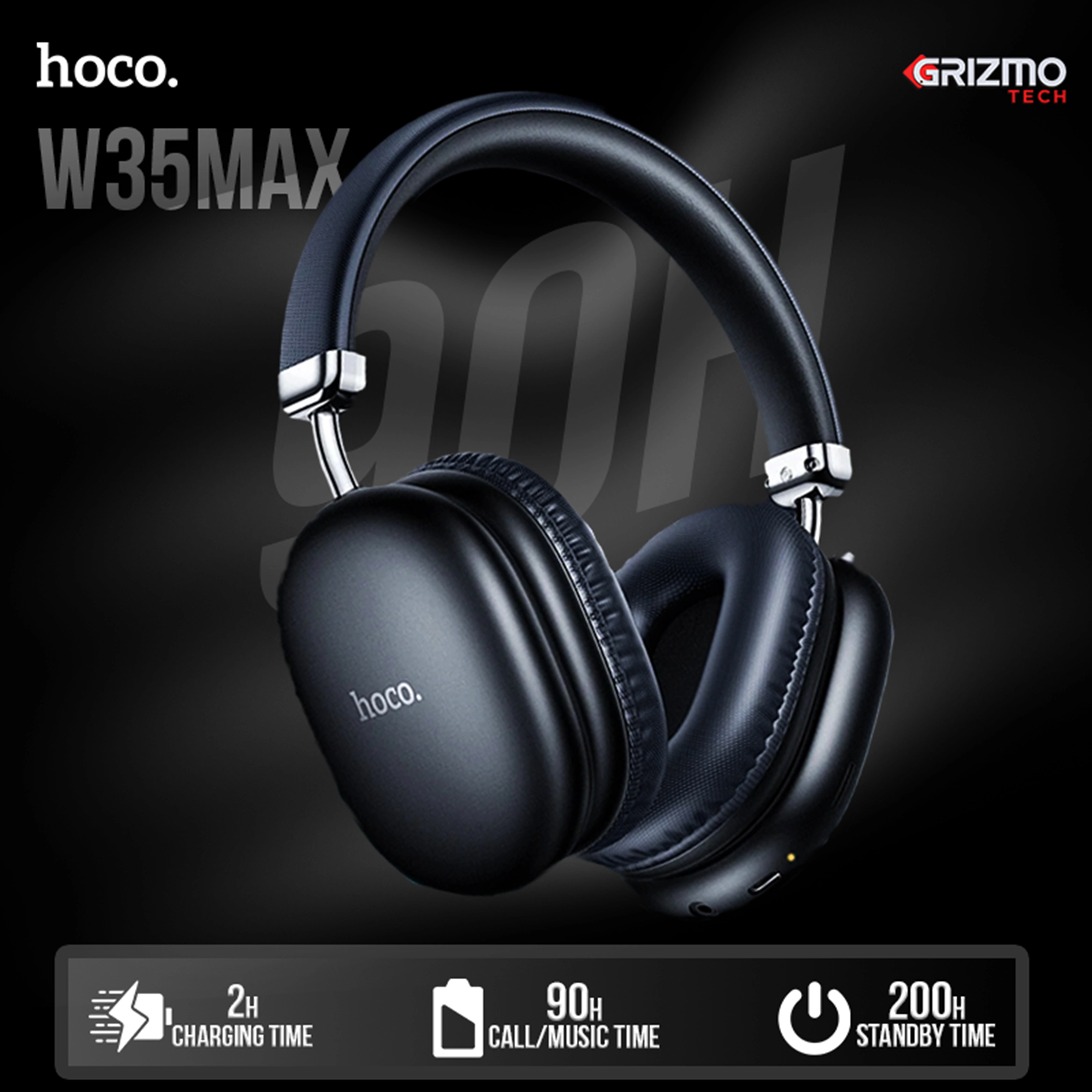 Hoco W35 Max Wireless Headphone