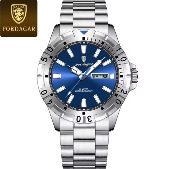Men's Watch special discount Poedagar 959 model luxury fashion unique ...
