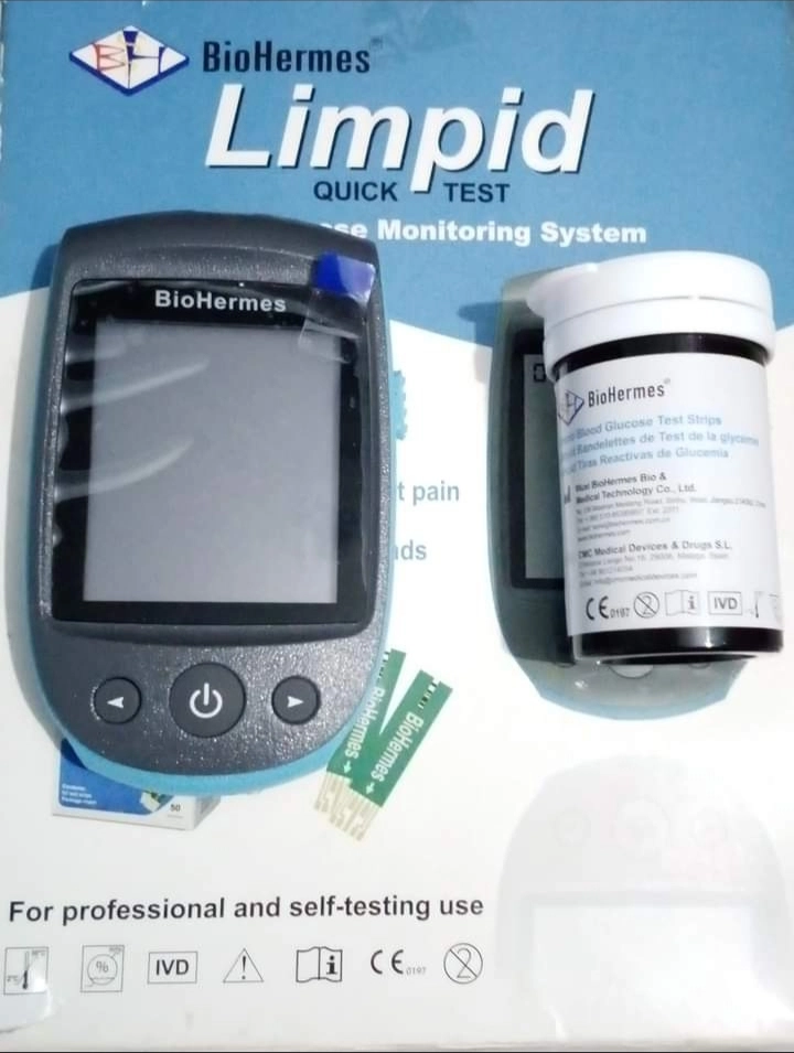 BioHermes Limpid QUICK TEST Blood Glucose Monitoring System