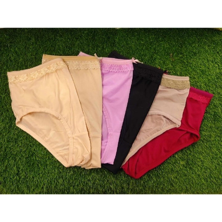 2 Pcs stretch panty synthetic panty soft panty comfortable pant womens ...