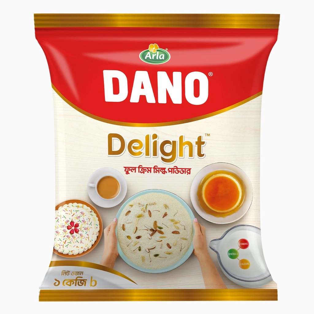 Dano Delight Full Cream Milk Powder - 1KG