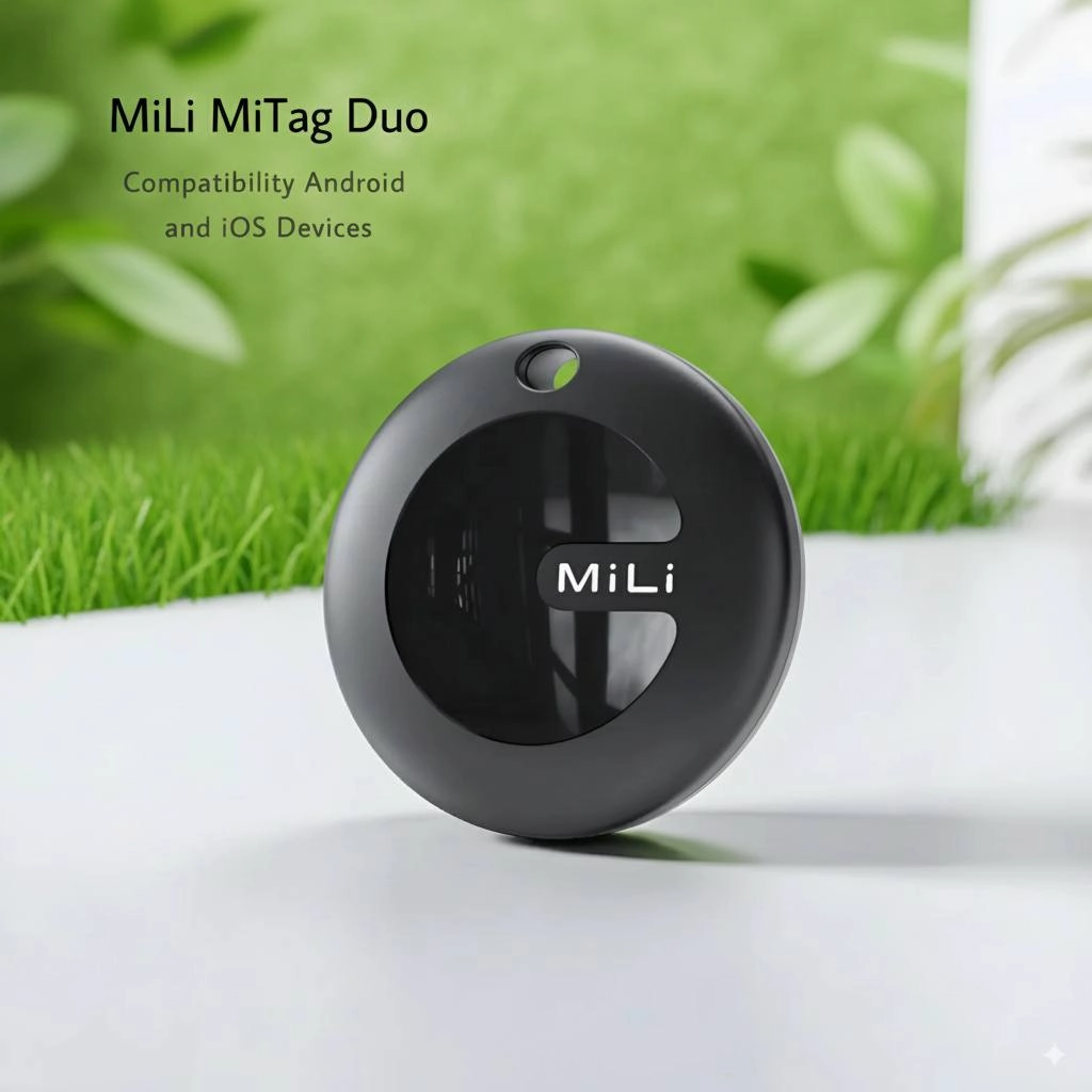 MiLi MiTag Duo Smart Finder for Android and iOS iPhone Devices