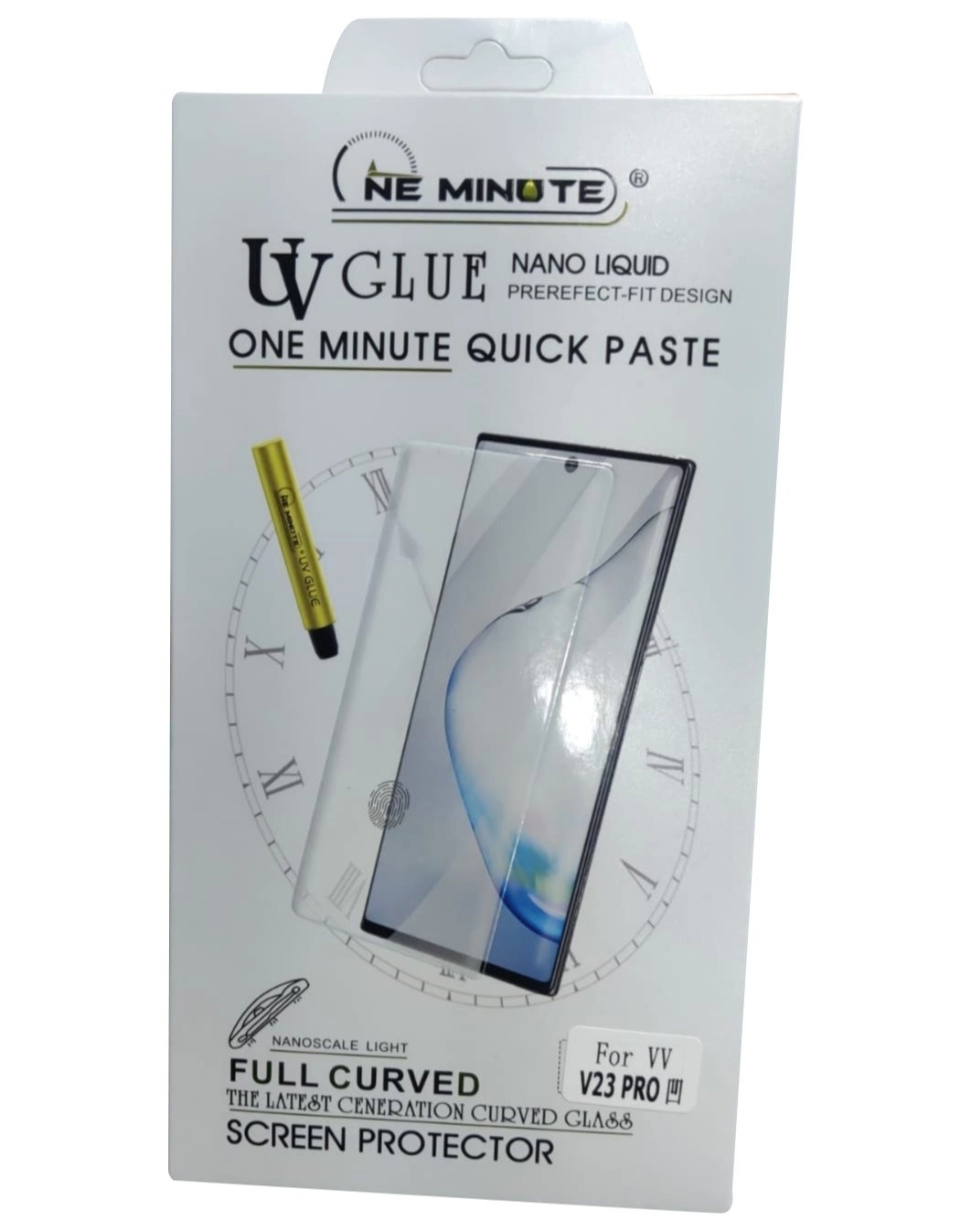 Premium UV Tempered Glass For Oppo Find X3 Screen Protector Curved with ...