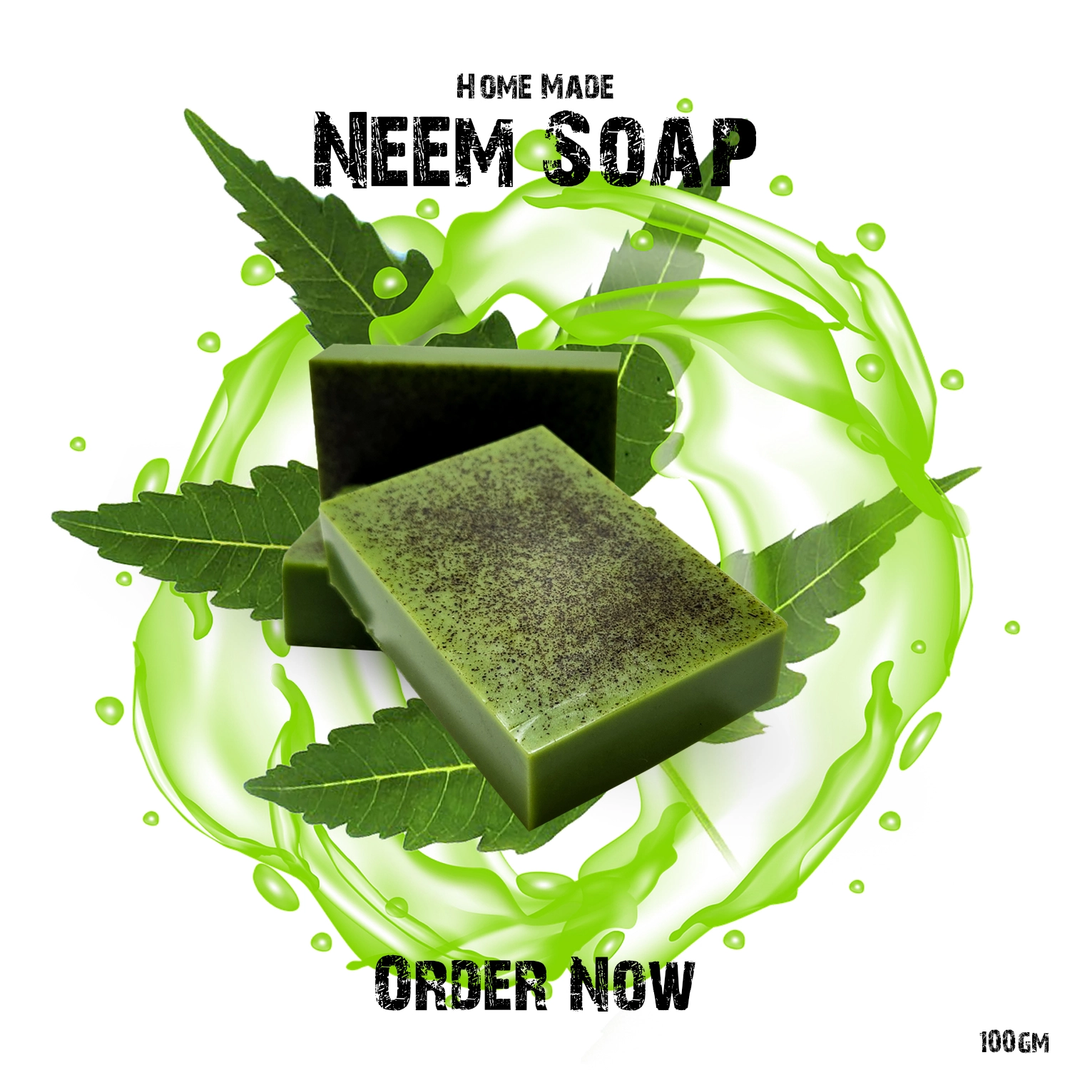 Homemade Neem Soap 100gm