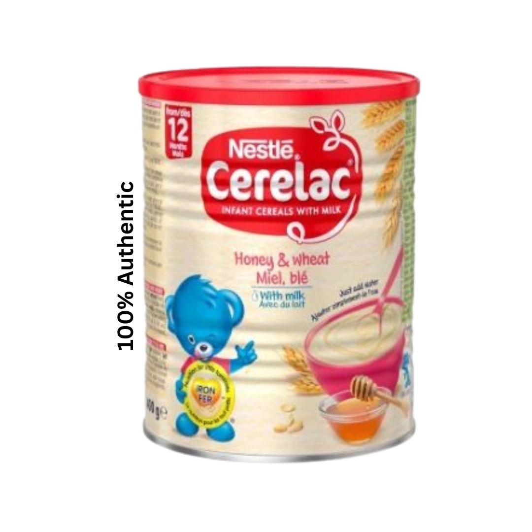 Nestle Cerelac Infant Cereals From 12 Months ( Honey, Wheat, Miel & Ble ...
