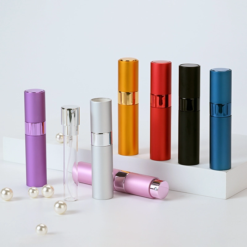 8ml Mini Refillable Perfume Bottle – Sleek Rotating Spray Design ...