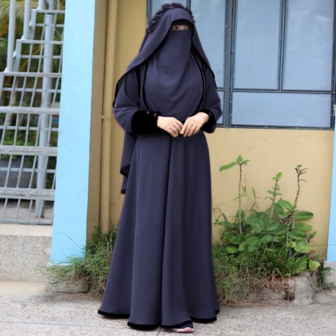 Mohuya 3 sweets hijab and burqa Set Dubai Charry Surma 490